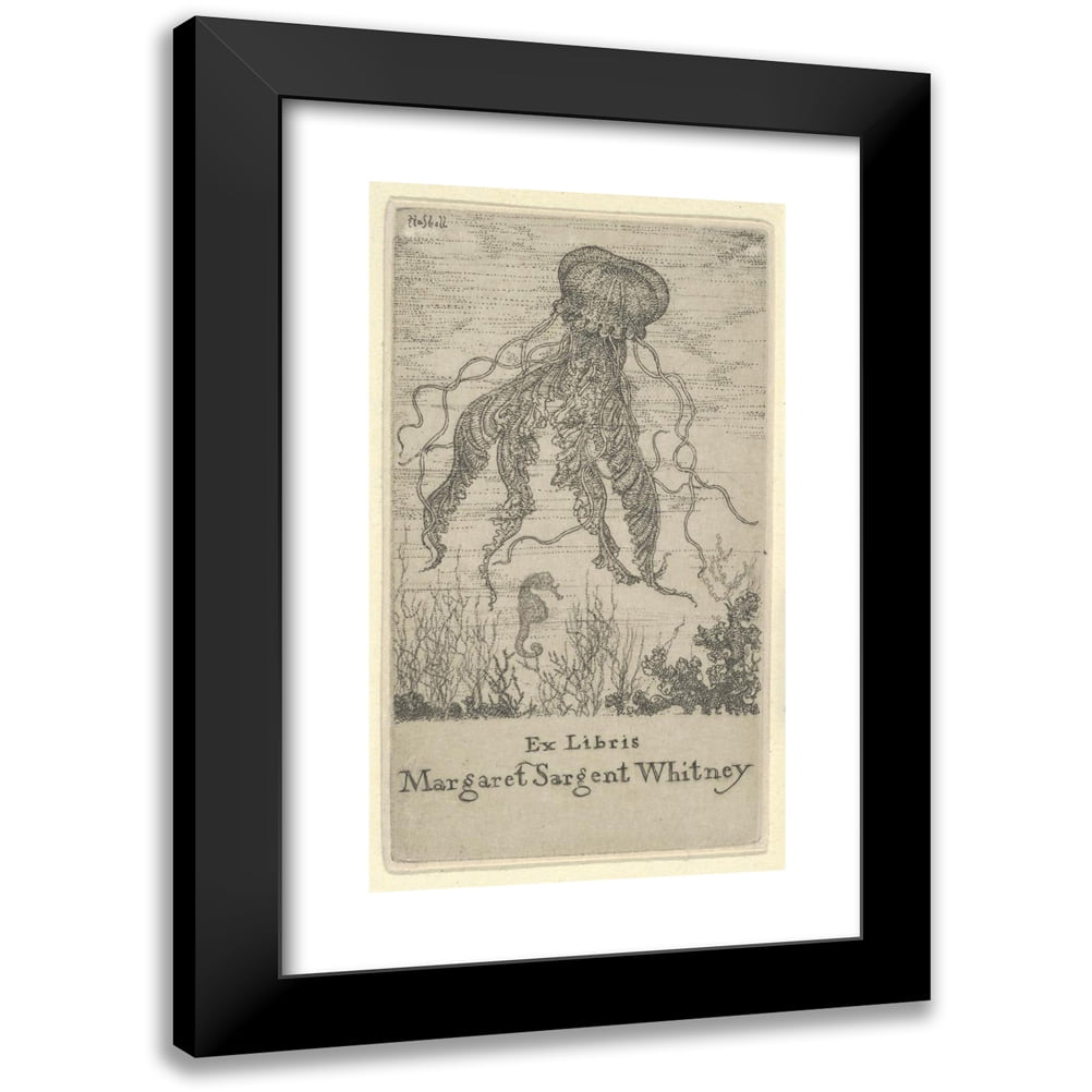 Ernest Haskell 12x18 Black Modern Framed Museum Art Print Titled - Ex ...