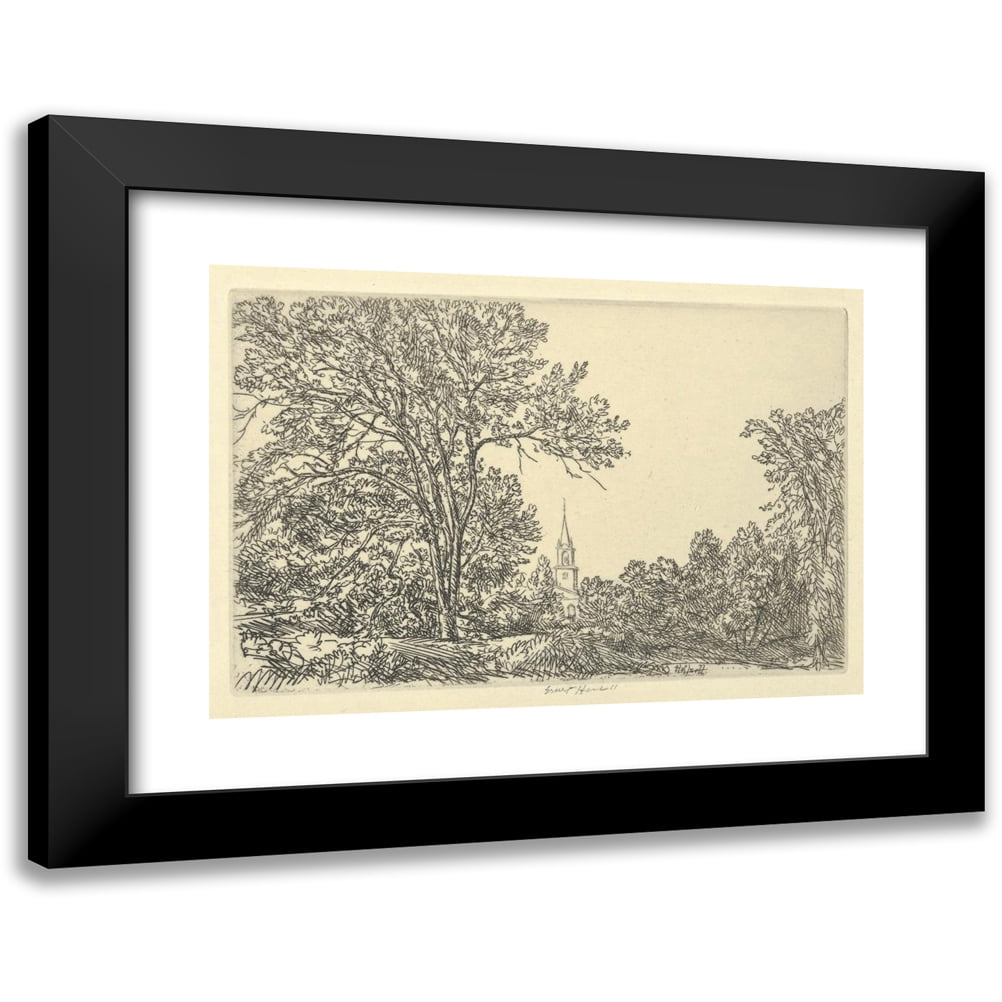 Ernest Haskell 14x11 Black Modern Framed Museum Art Print Titled - Alna ...