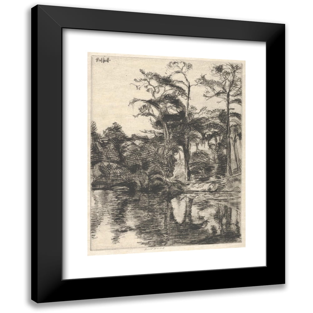 Ernest Haskell 15x18 Black Modern Framed Museum Art Print Titled ...
