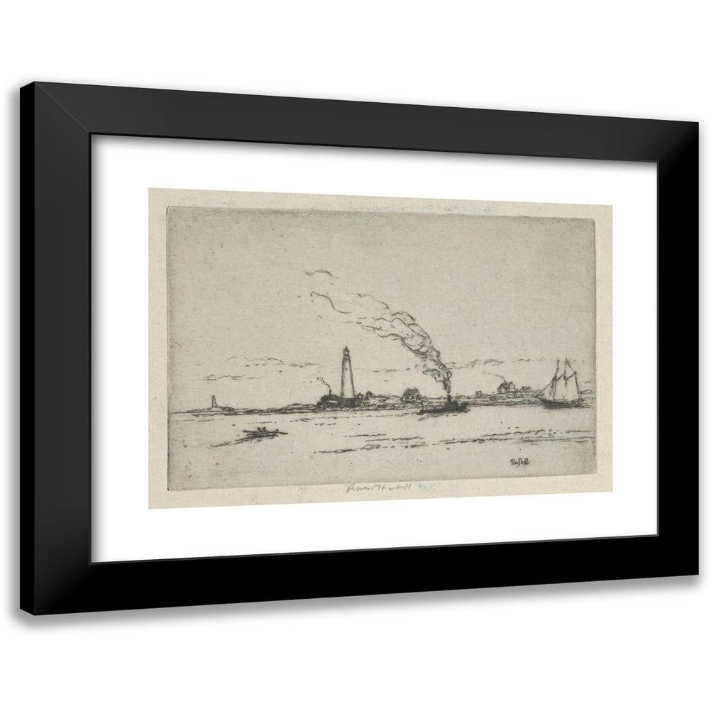 Ernest Haskell 18x14 Black Modern Framed Museum Art Print Titled ...