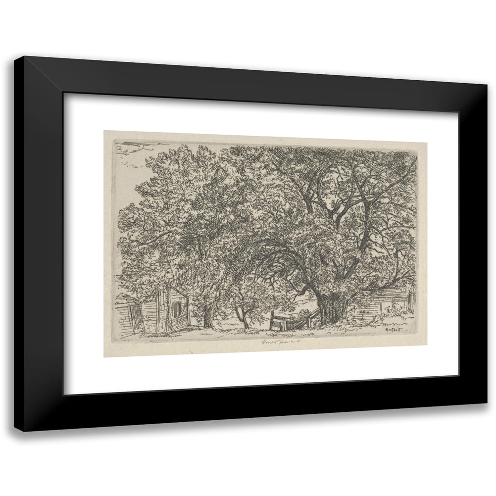 Ernest Haskell 24x18 Black Modern Framed Museum Art Print Titled - Alna ...