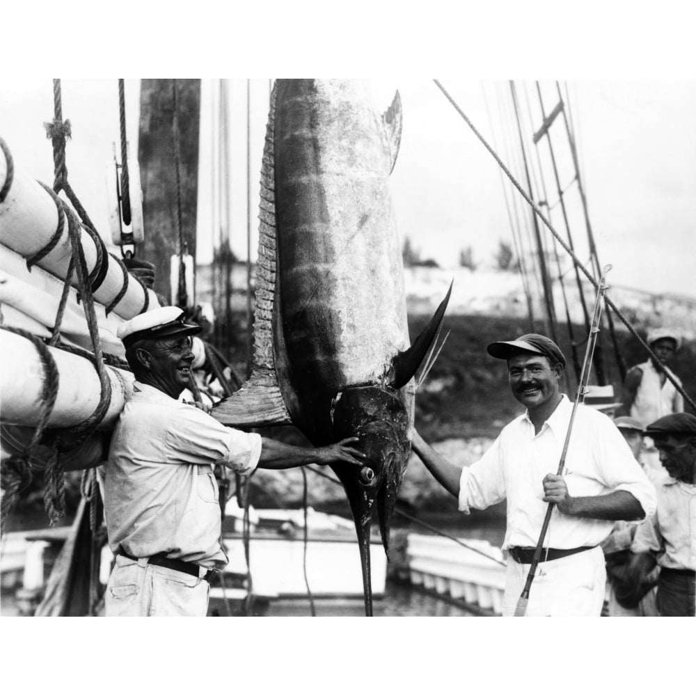 Ernest Hemingway History Poster Print - Walmart.com