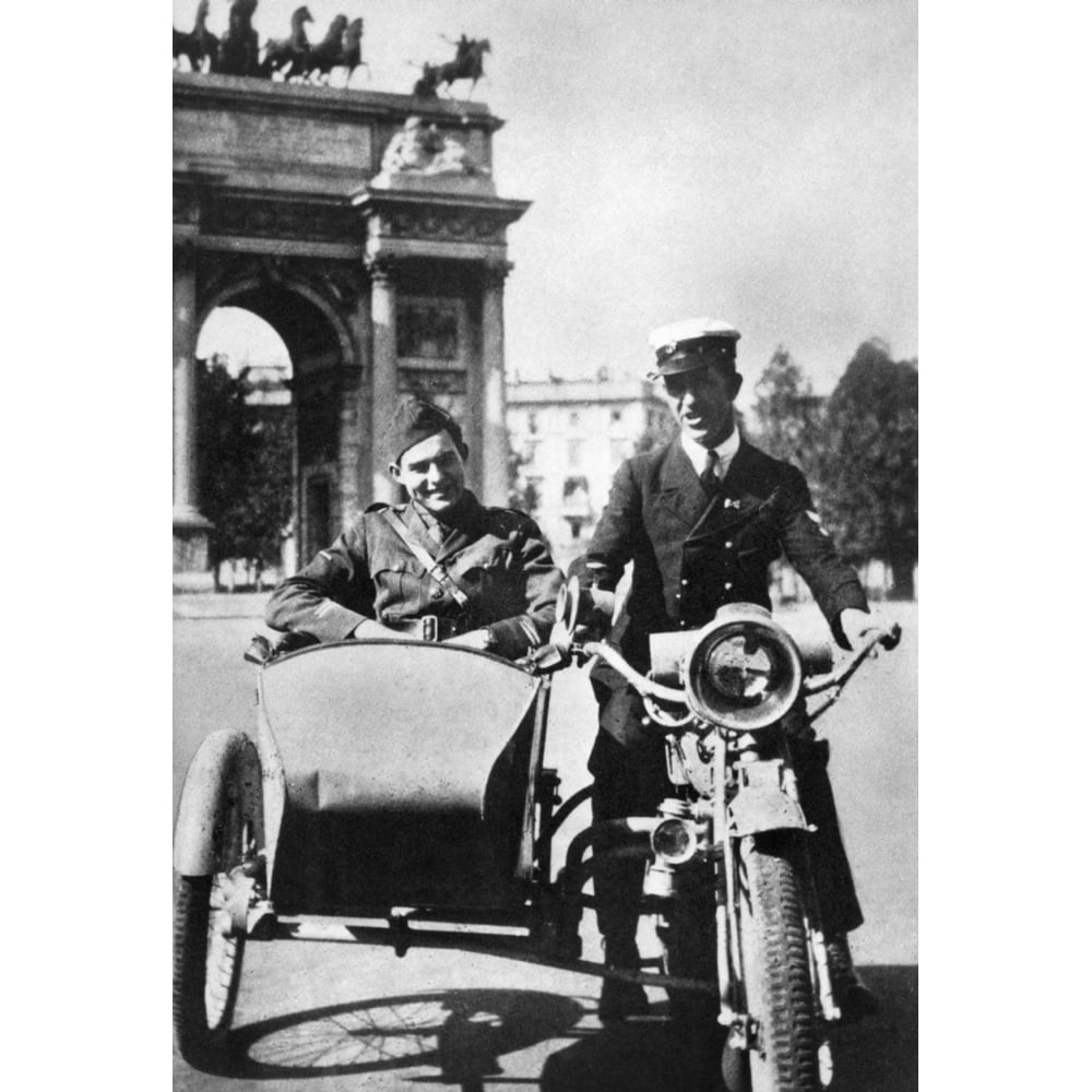 Ernest Hemingway.Namerican Writer. As A Soldier In World War I Milan ...