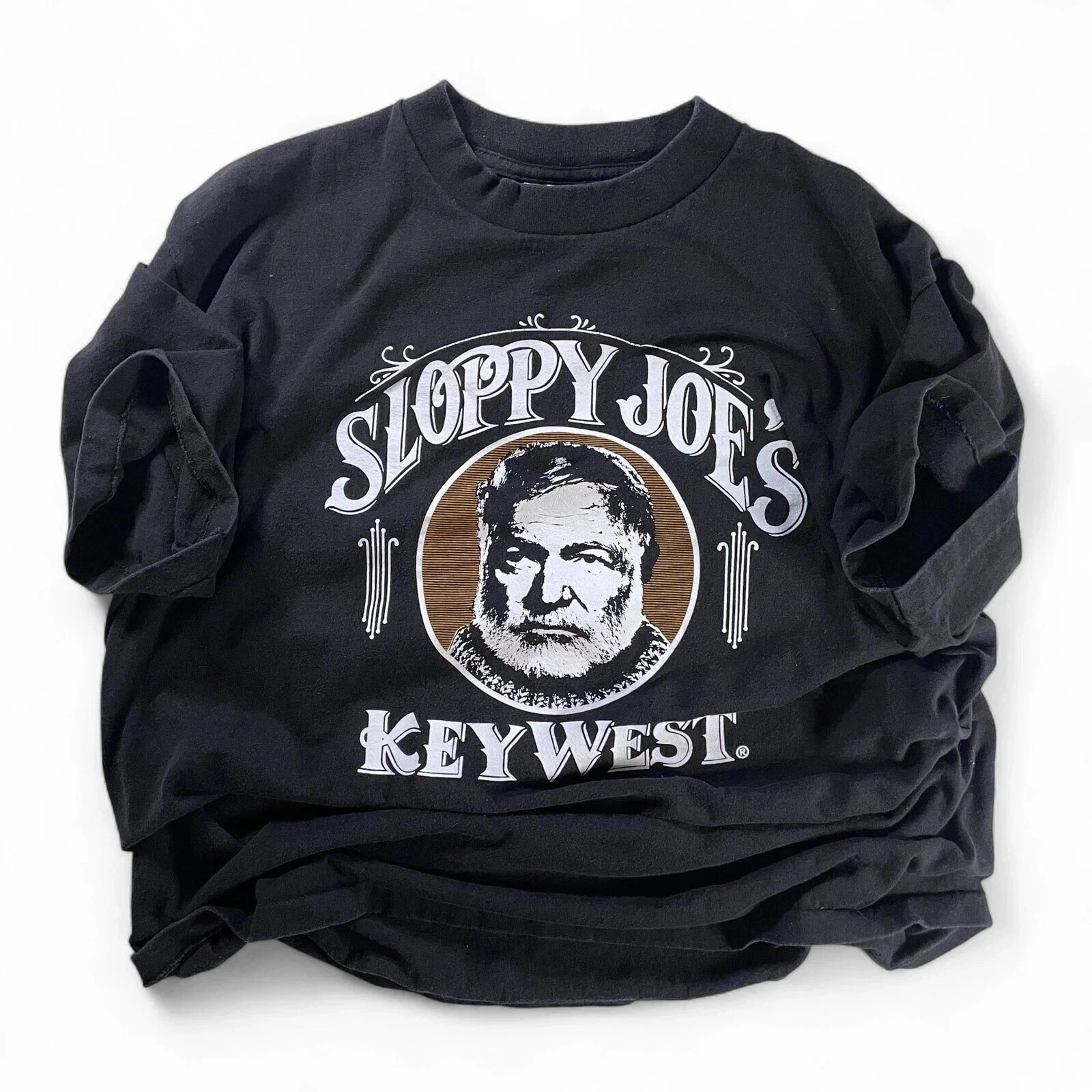 Ernest Hemingway Tee Sloppy Joe's Bar Key West Vintage 90s Shirt S-4XL ...