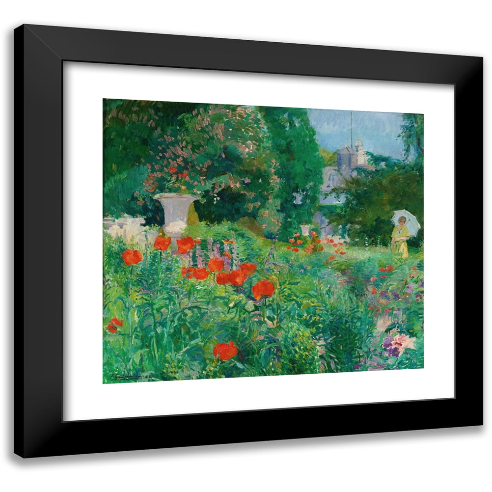 Ernest Jean Joseph Godfrinon 22x20 Black Modern Framed Museum Art Print ...