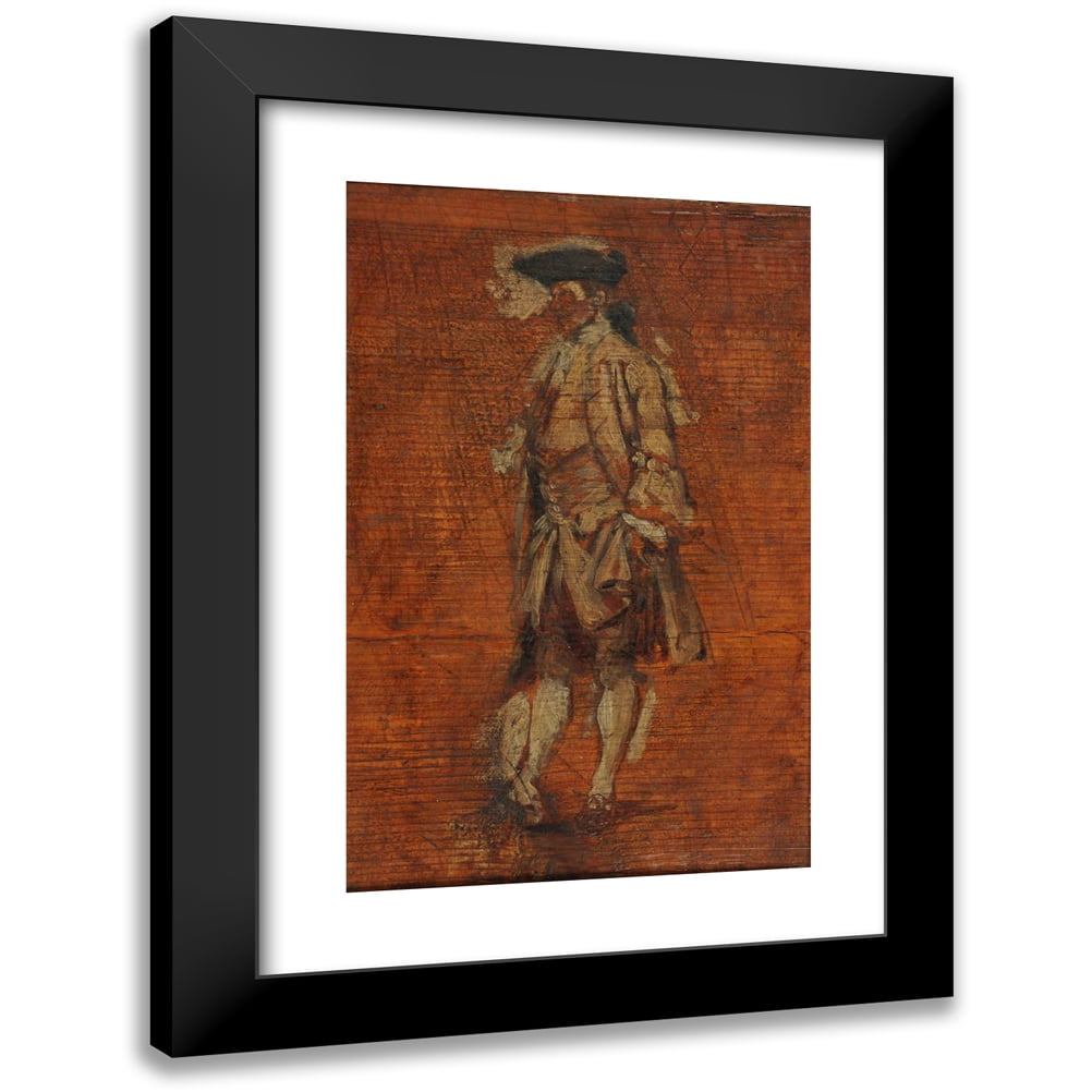 Ernest Meissonier 17x24 Black Modern Framed Museum Art Print Titled ...