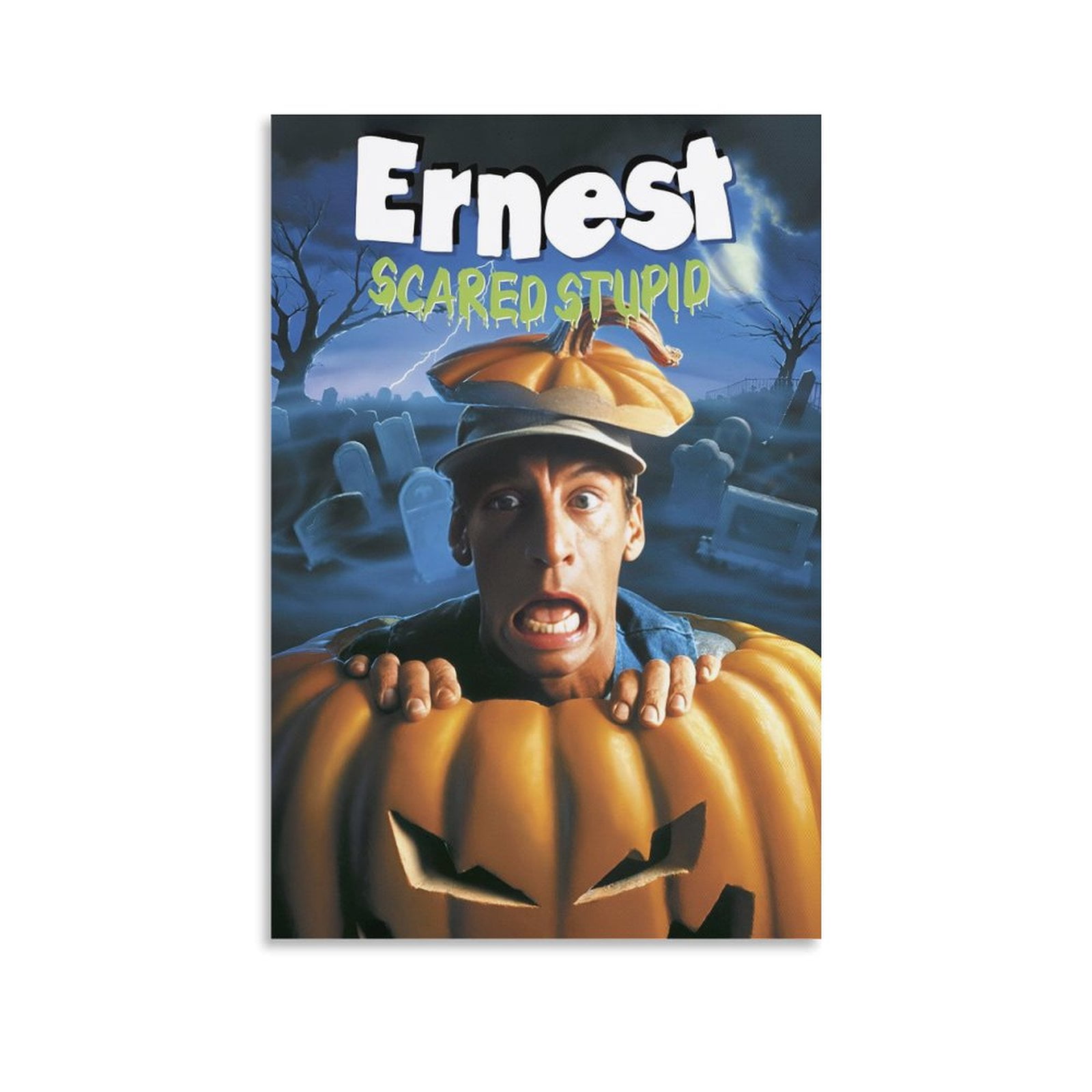Ernest Scared Stupid 90S Classic & Movie Posters Artworks Canvas Poster ...