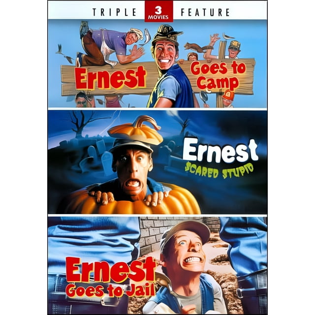 Ernest Triple Feature - Memorable Jim Varney Adventures - 3-Movie Set ...