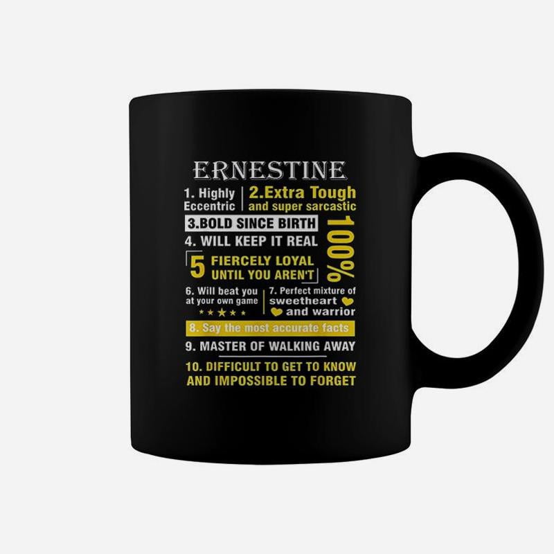 Ernestine Highly Eccentric 10 Facts Coffee Mug - Walmart.com