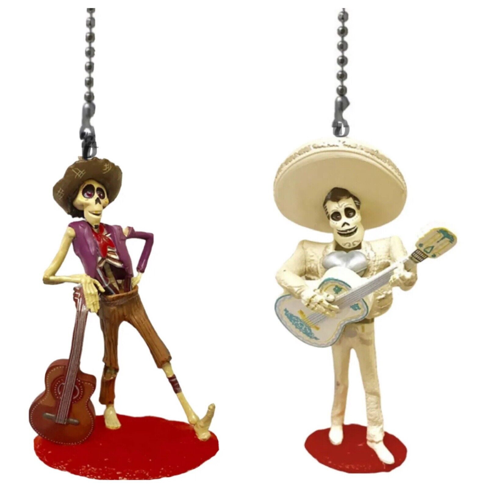 Ernesto De La Cruz & Hector Fan Lamp Light Pull Chain Pvc Figure Coco ...