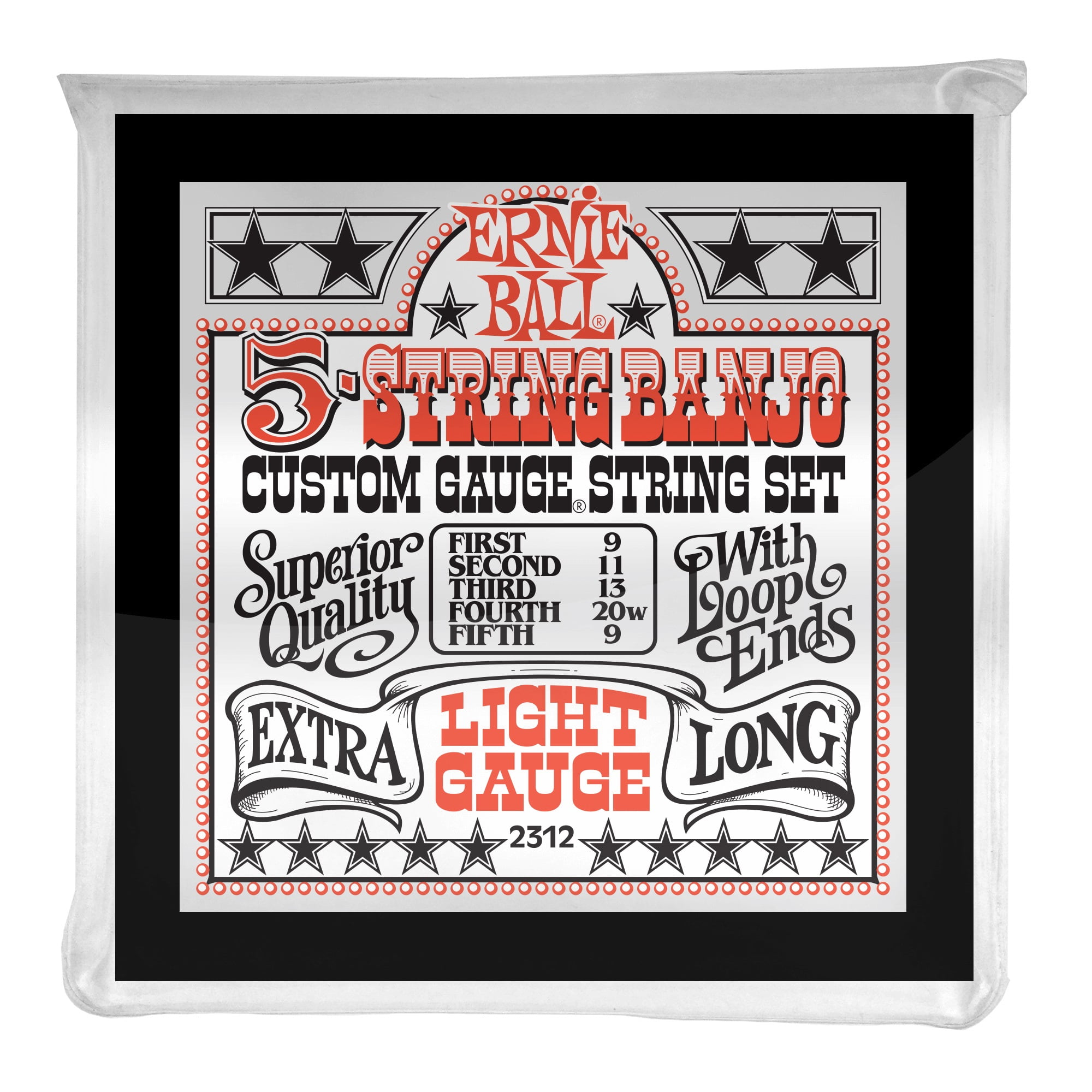 EB 5-String Banjo, Light Stainless Steel - Walmart.com