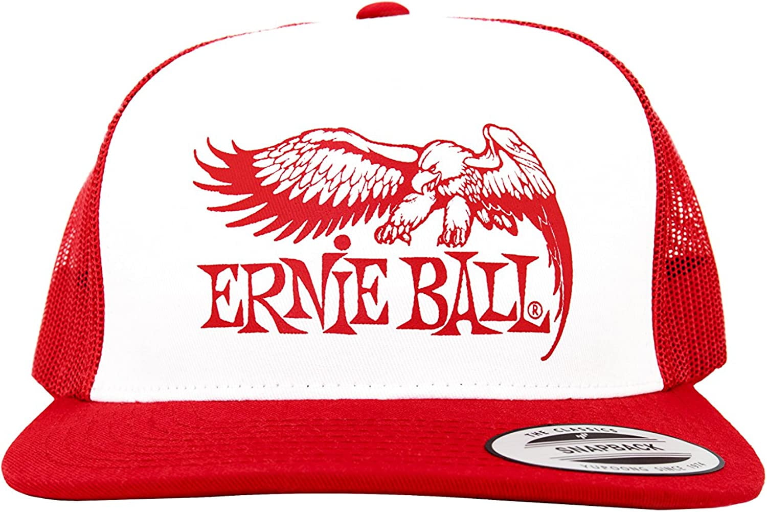 Ernie Ball Eagle Logo Trucker Cap Red - Walmart.com
