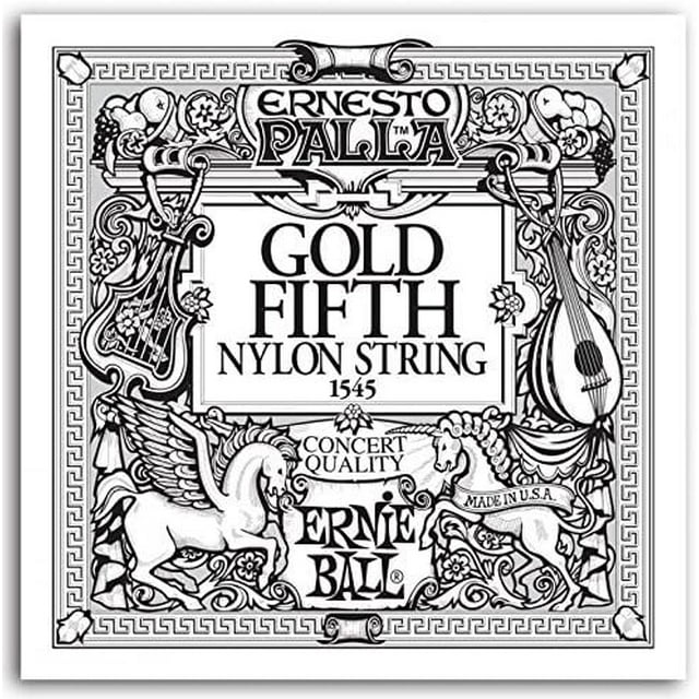 Ernie Ball Ernesto Palla Gold Fifth Nylon String - Walmart.com