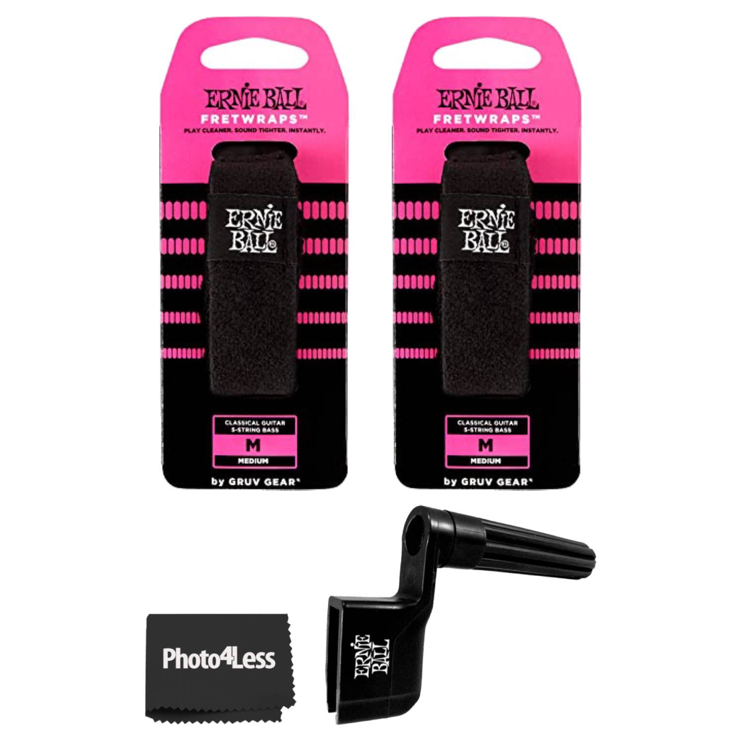 Ernie Ball Ernie Ball FretWraps by Gruv Gear - MD (2) + Pegwinger ...