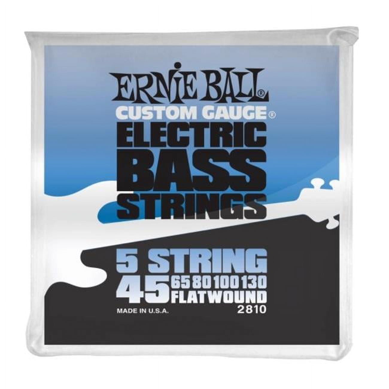 Ernie Ball Flat Wound string Electric Bass Guitar stainless steel ...
