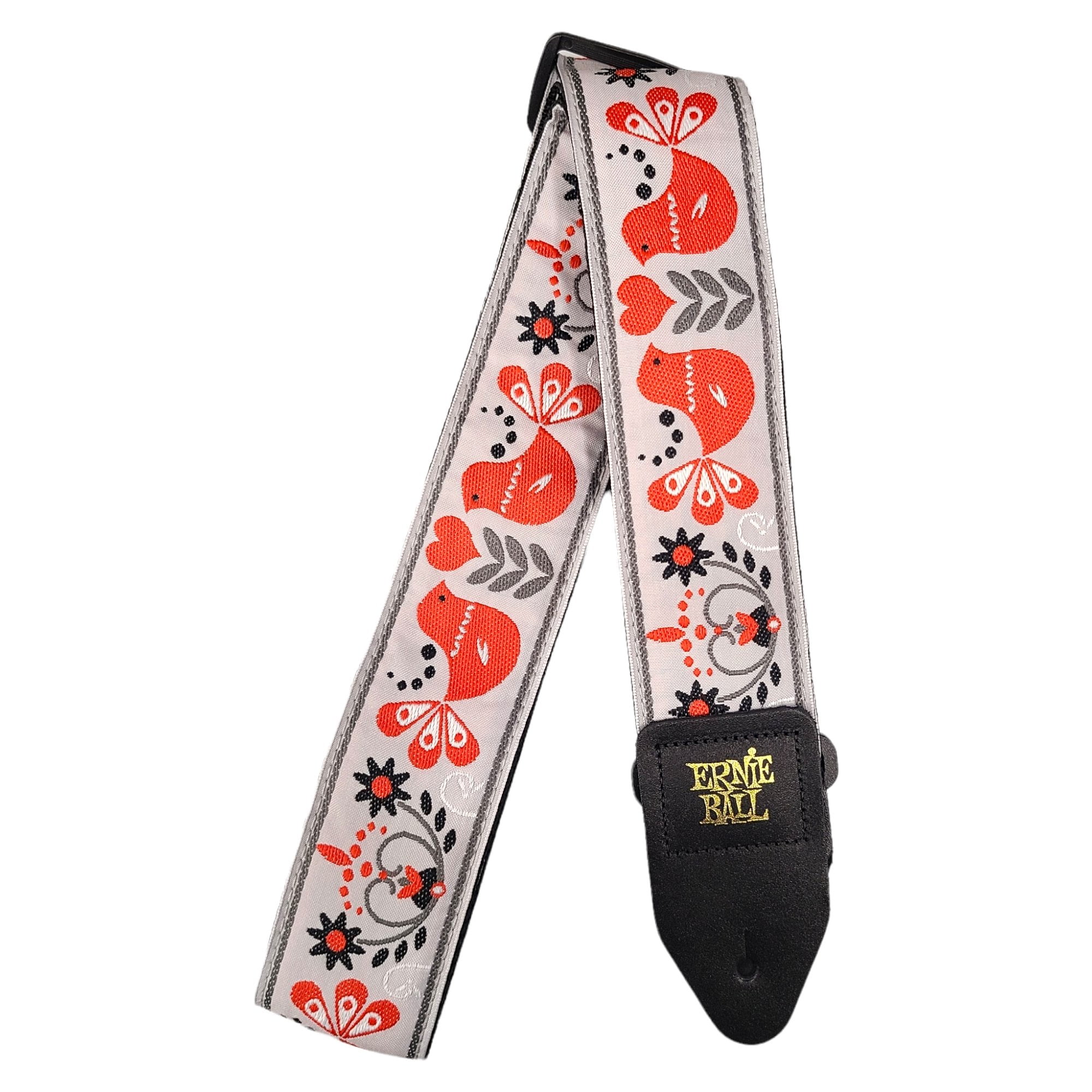 Ernie Ball Jacquard Guitar Strap - Redbird Winter - Walmart.com