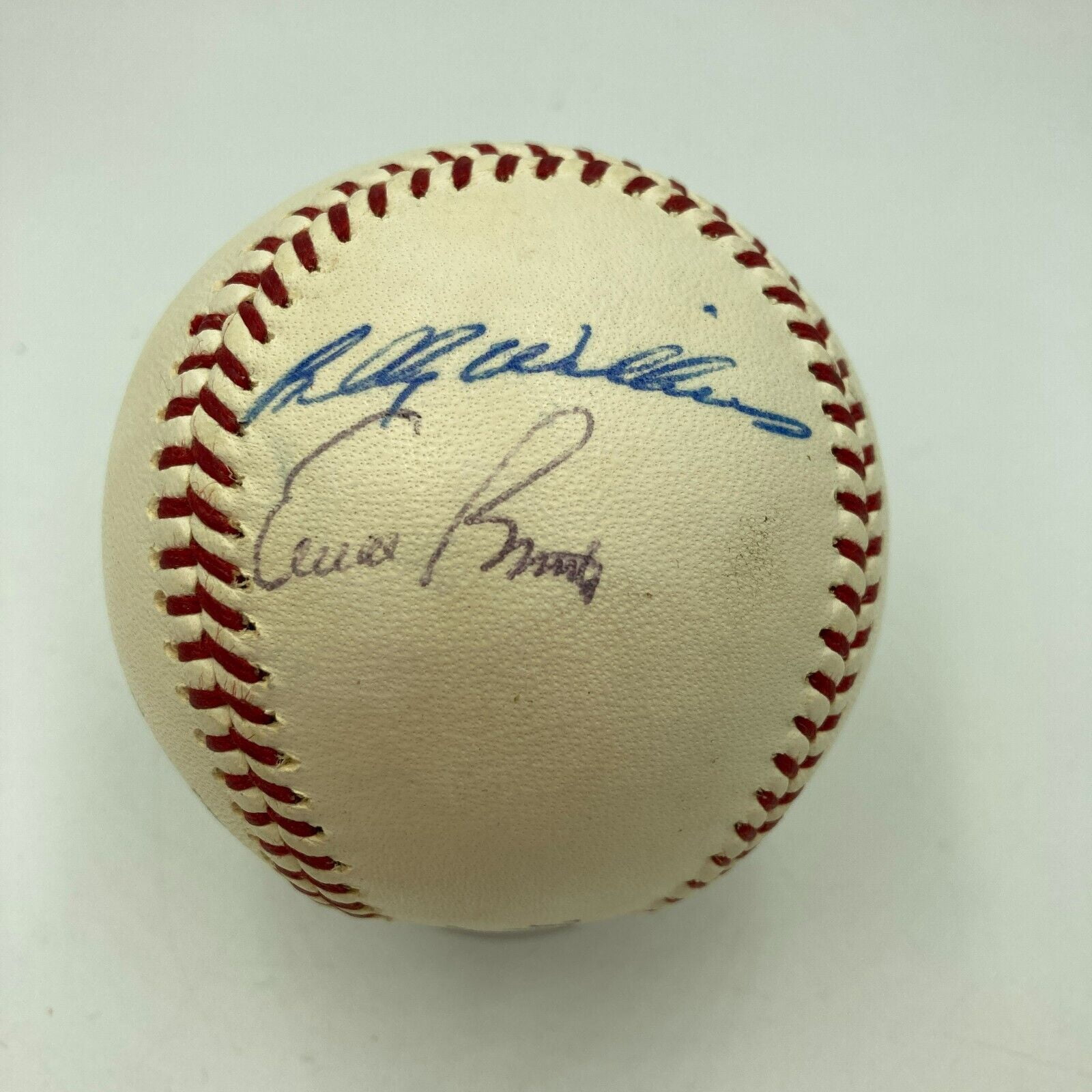 Ernie Banks Ron Santo Billy Williams Signed 1960's NL Baseball PSA DNA ...