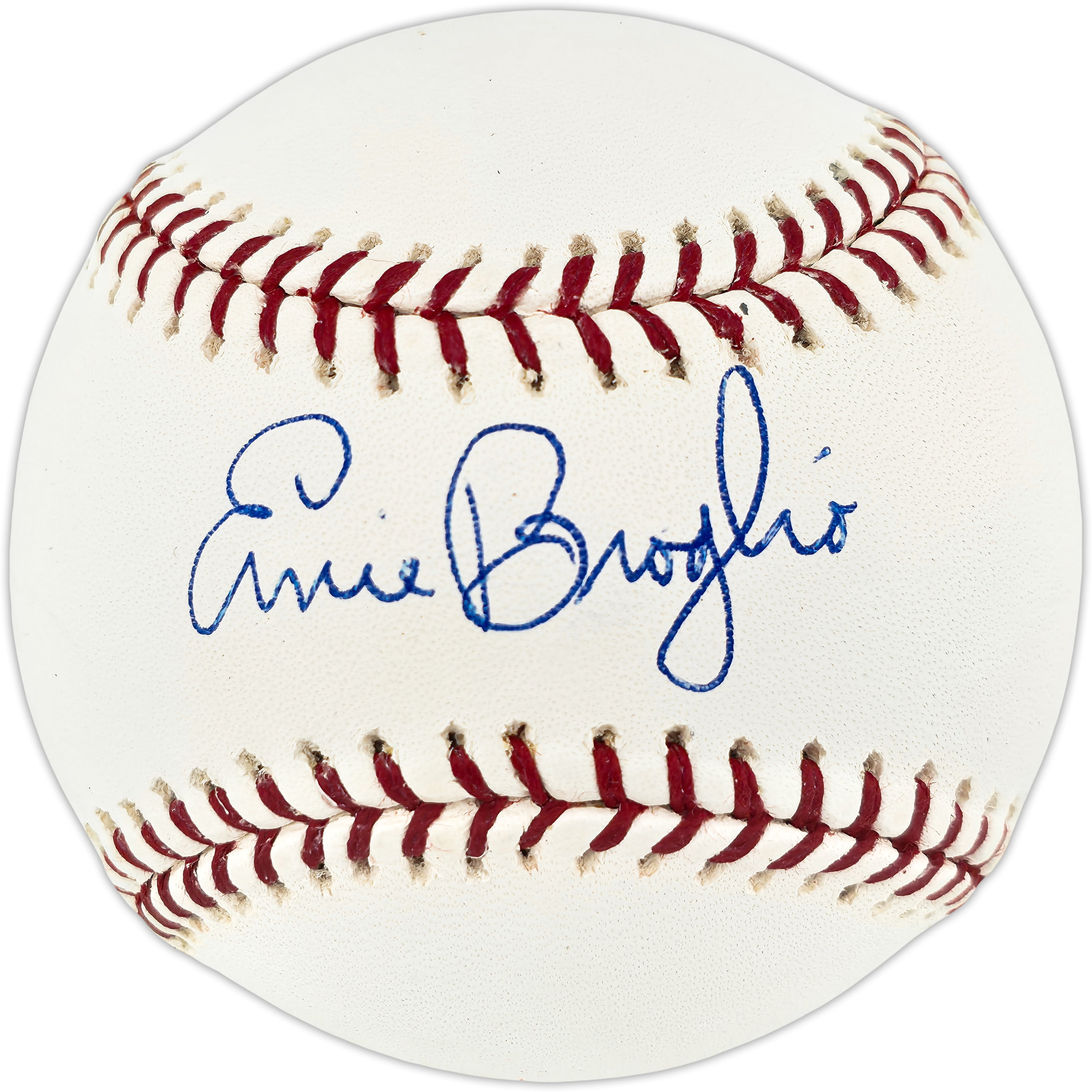 Ernie Broglio Autographed Official MLB Baseball St. Louis Cardinals ...