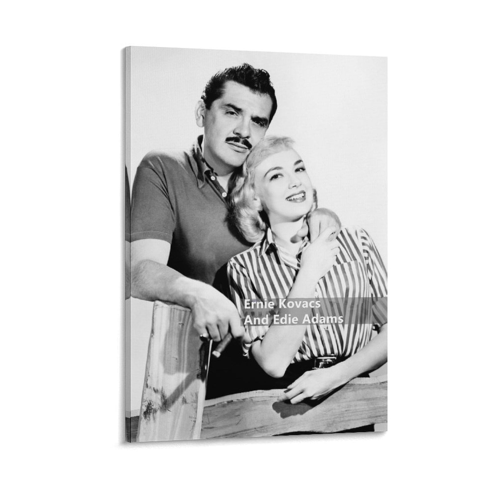 Ernie Kovacs And Edie Adams Poster Room Aesthetic Poster Print Art Wall ...