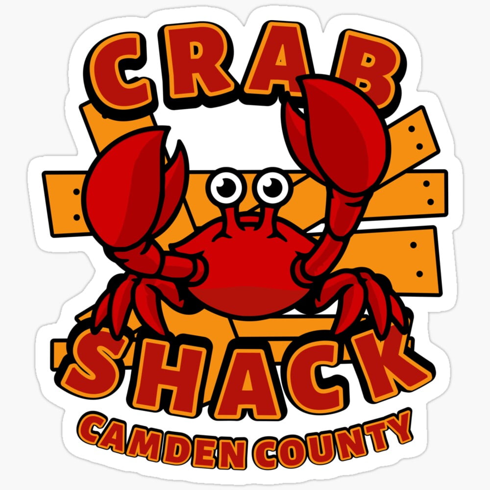 Ernie'S Crab Shack Sticker Phone Decal Water Bottle Stickers Car Decals ...