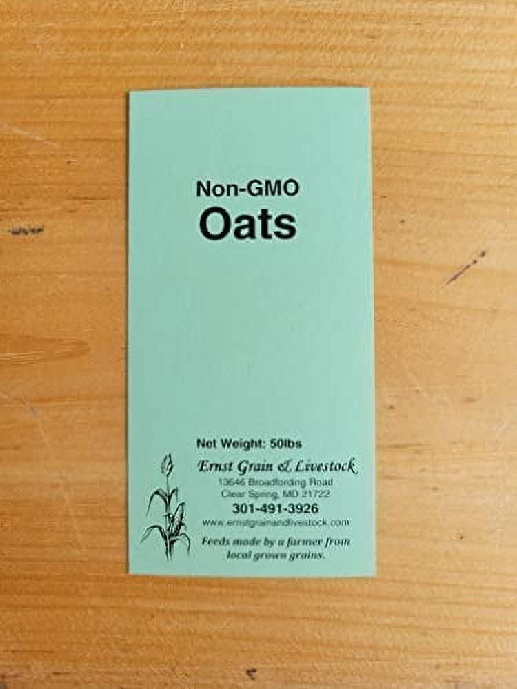 Ernst Grain's Oats, Feed Grade, 50 lb - Walmart.com