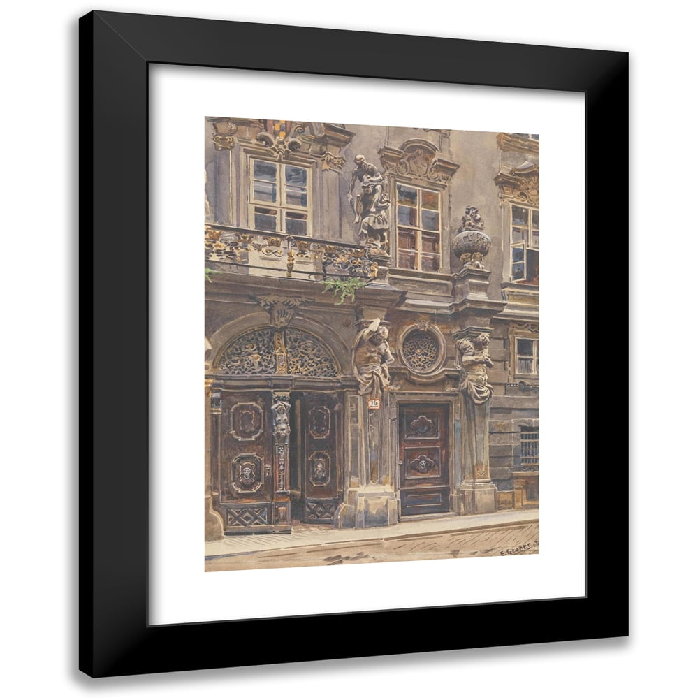 Ernst Graner 11x14 Black Modern Framed Museum Art Print Titled ...