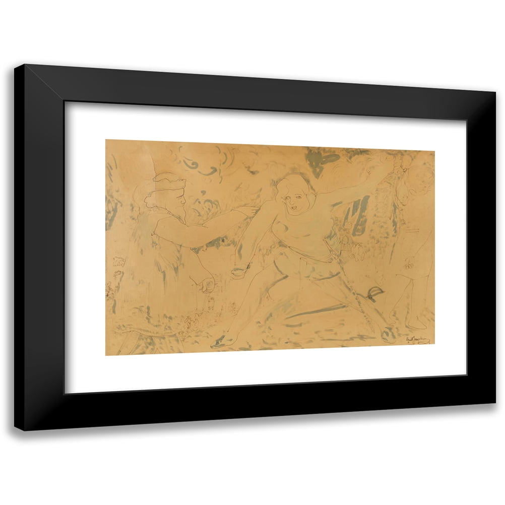 Ernst Josephson 18x13 Black Modern Framed Museum Art Print Titled ...