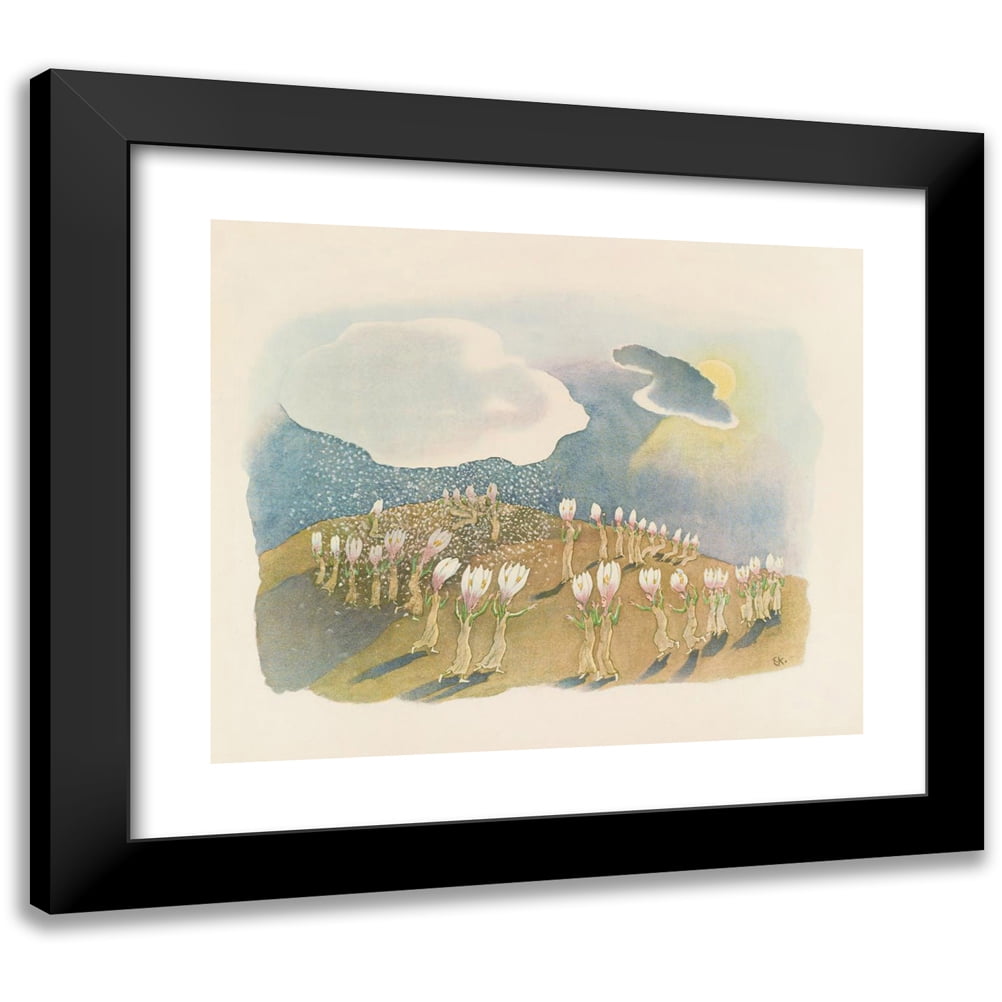 Ernst Kreidolf 17x15 Black Modern Framed Museum Art Print Titled ...