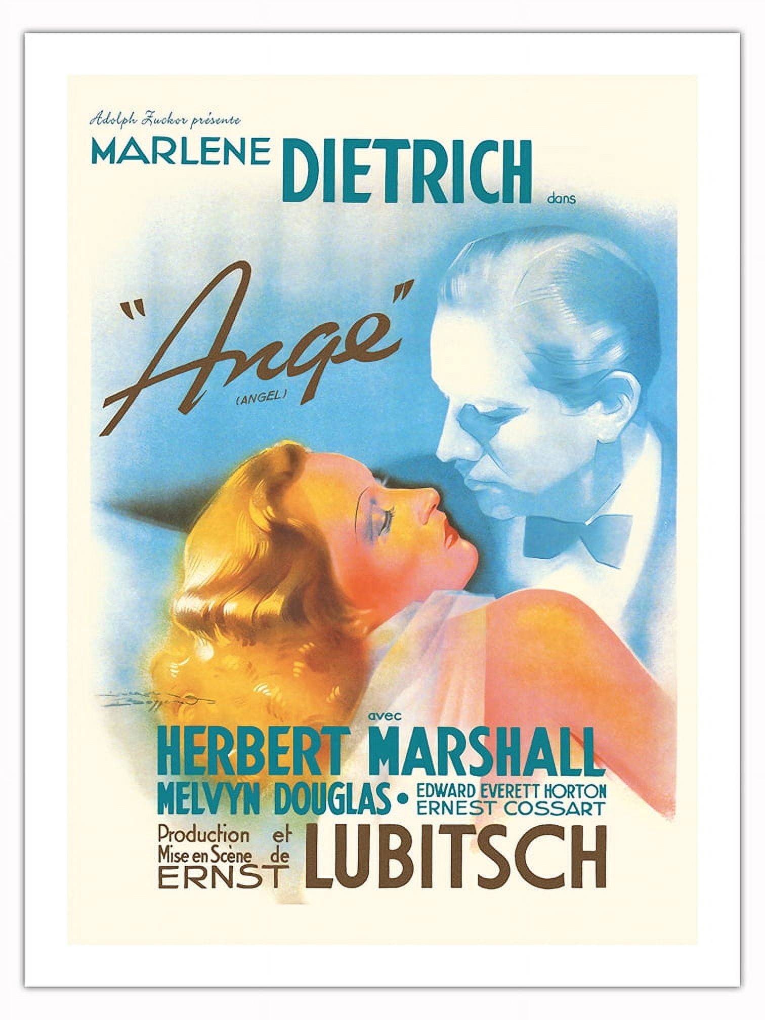 Ernst Lubitsch’s Angel (Ange) - Starring Marlene Dietrich - Vintage ...