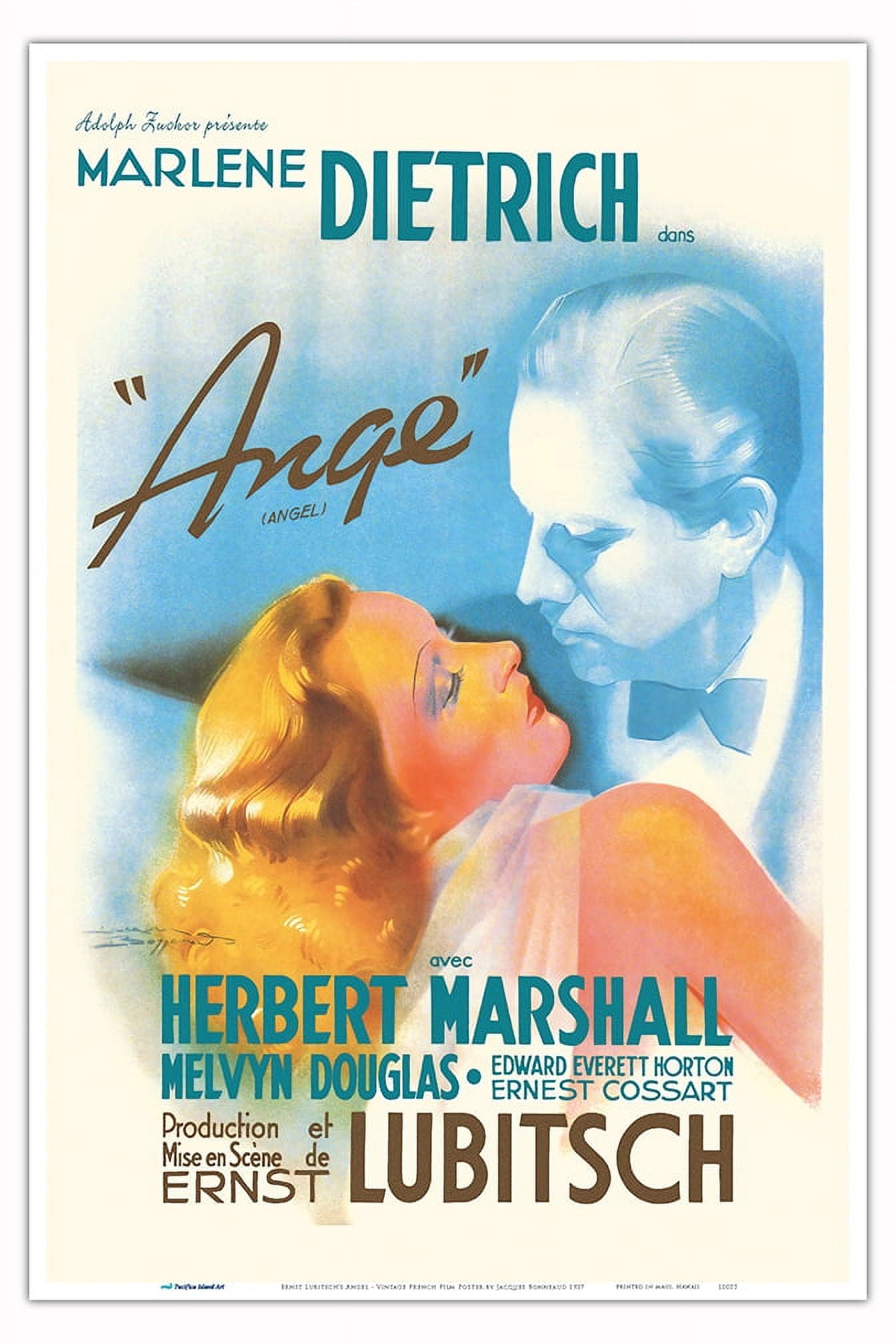 Ernst Lubitsch’s Angel (Ange) - Starring Marlene Dietrich - Vintage ...
