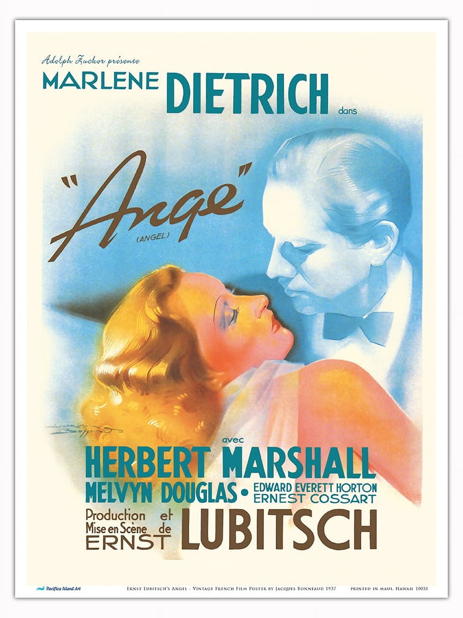 Ernst Lubitsch’s Angel (Ange) - Starring Marlene Dietrich - Vintage ...