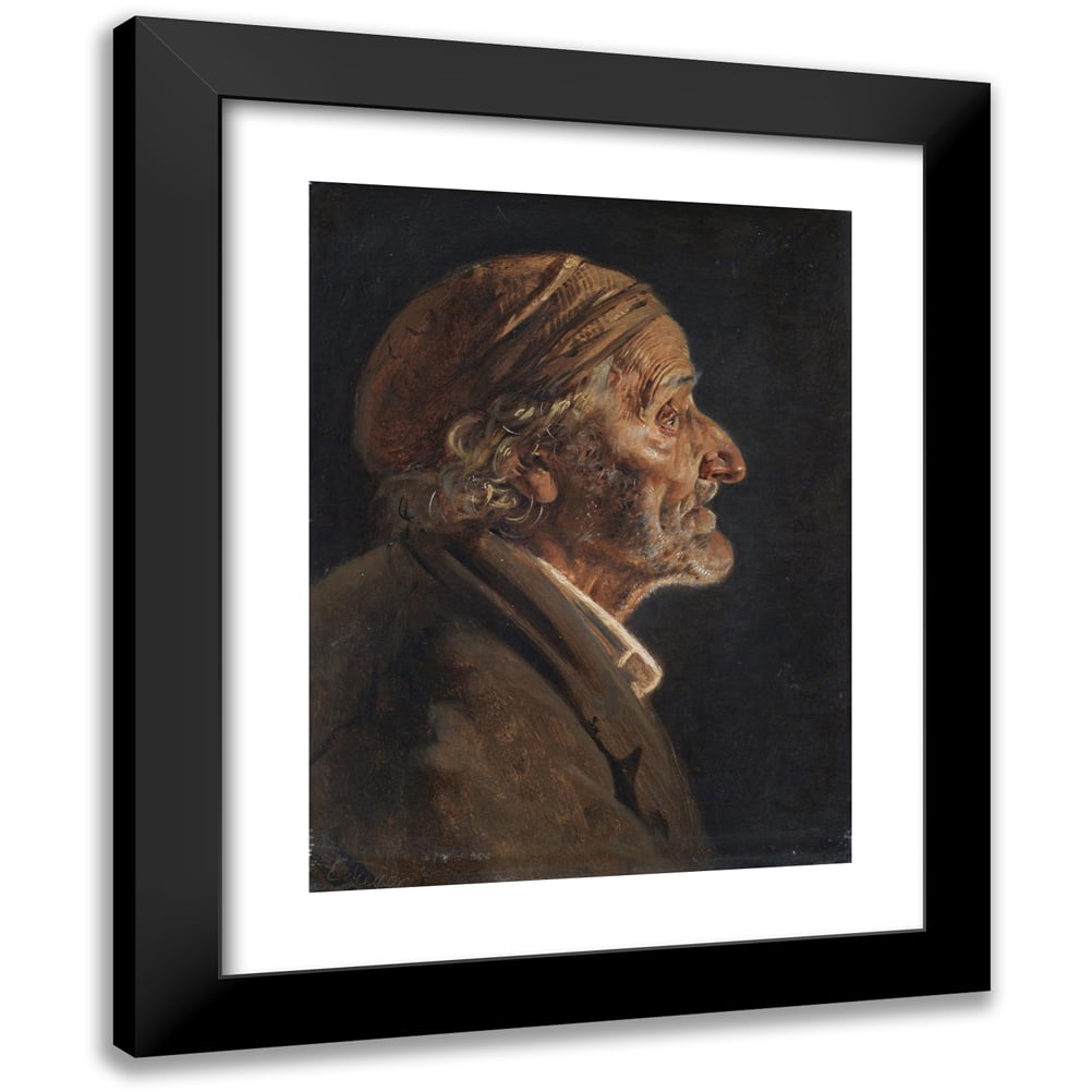 Ernst Meyer 12x14 Black Modern Framed Museum Art Print Titled - A ...