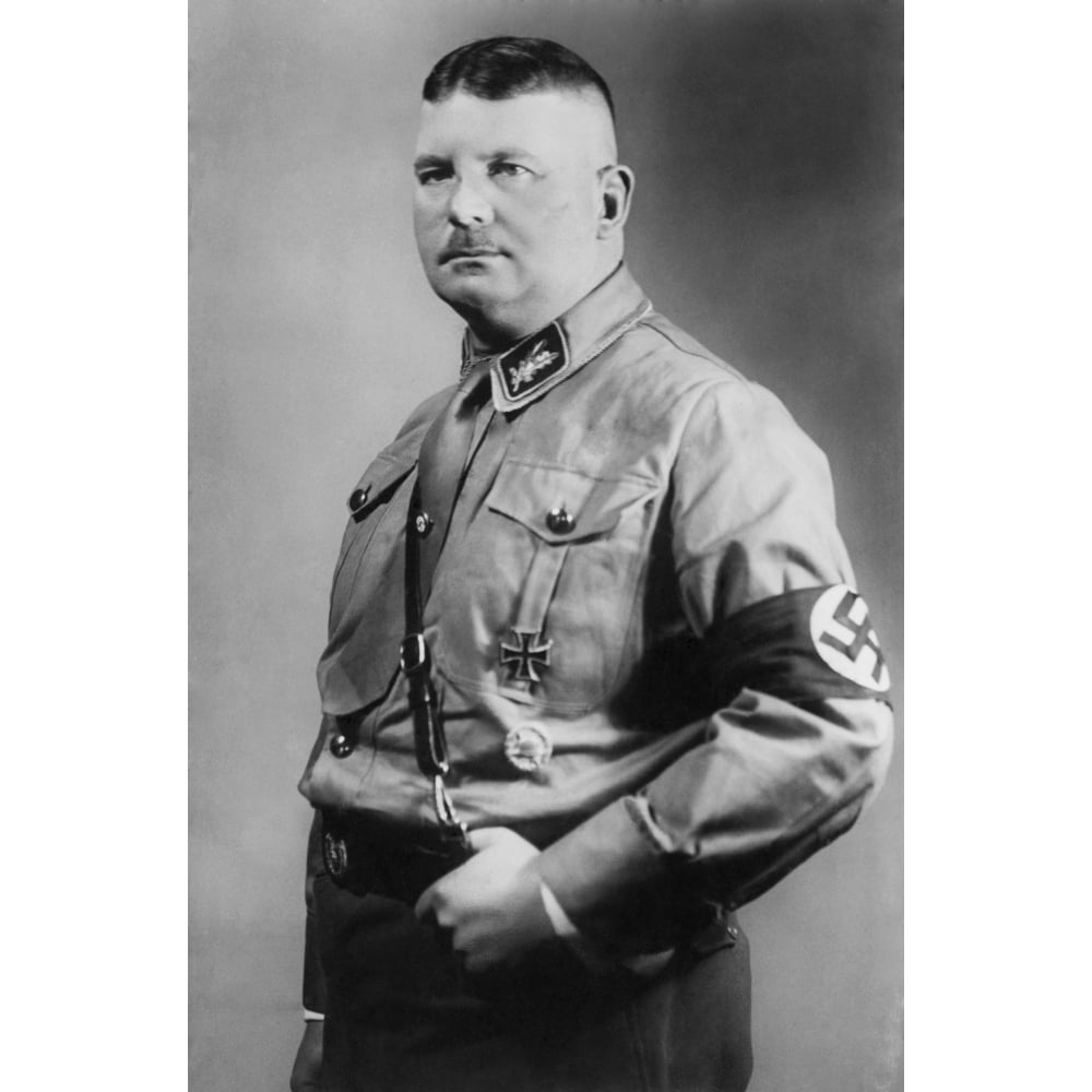 Ernst Roehm History Poster Print - Walmart.com
