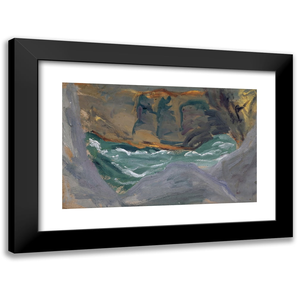 Ernst Schiess 14x11 Black Modern Framed Museum Art Print Titled - Mees ...