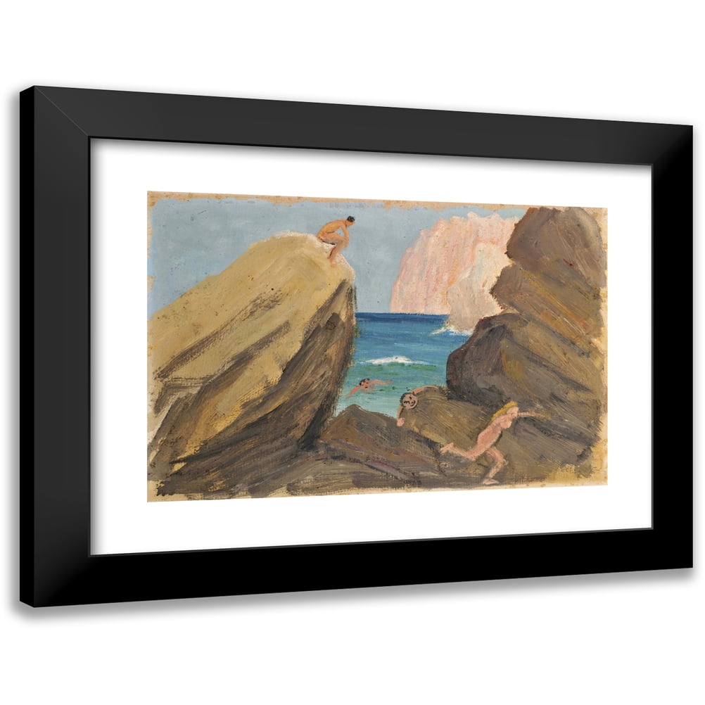 Ernst Schiess 14x11 Black Modern Framed Museum Art Print Titled ...