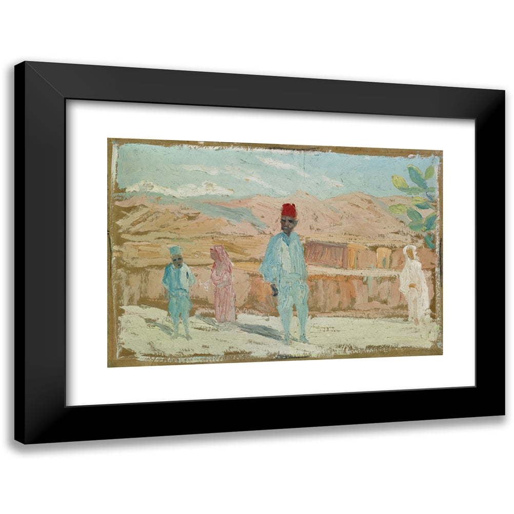 Ernst Schiess 18x14 Black Modern Framed Museum Art Print Titled ...
