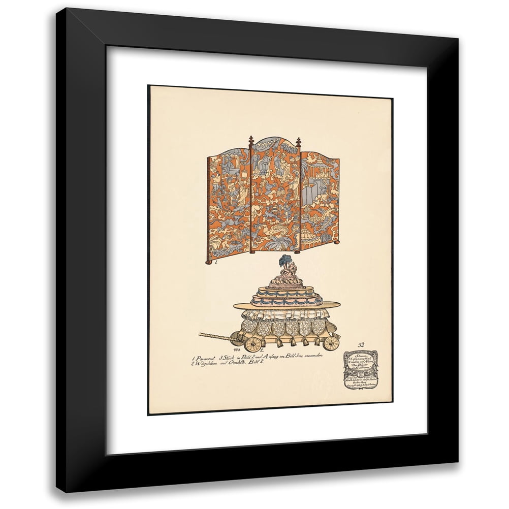 Ernst Stern 18x24 Black Modern Framed Museum Art Print Titled ...