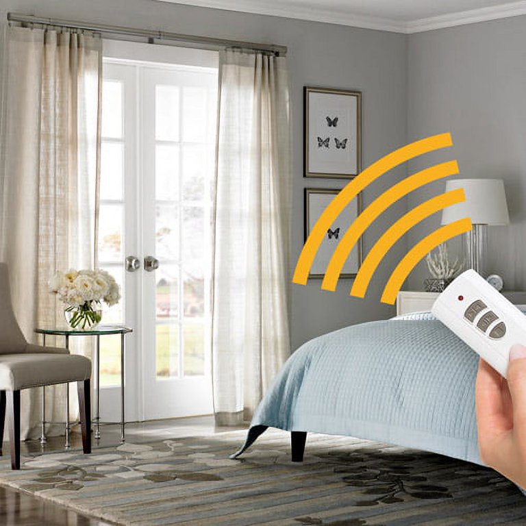 Decorative Motorized Traverse Rods | Shelly Lighting