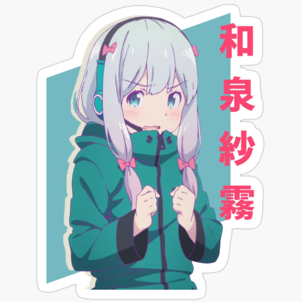 Eromanga-Sensei Sticker Phone Decal Water Bottle Stickers Car Decals ...