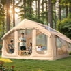 CORE Equipment Waterproof Camping Family Tent, 6 Person Instant Cabin ...
