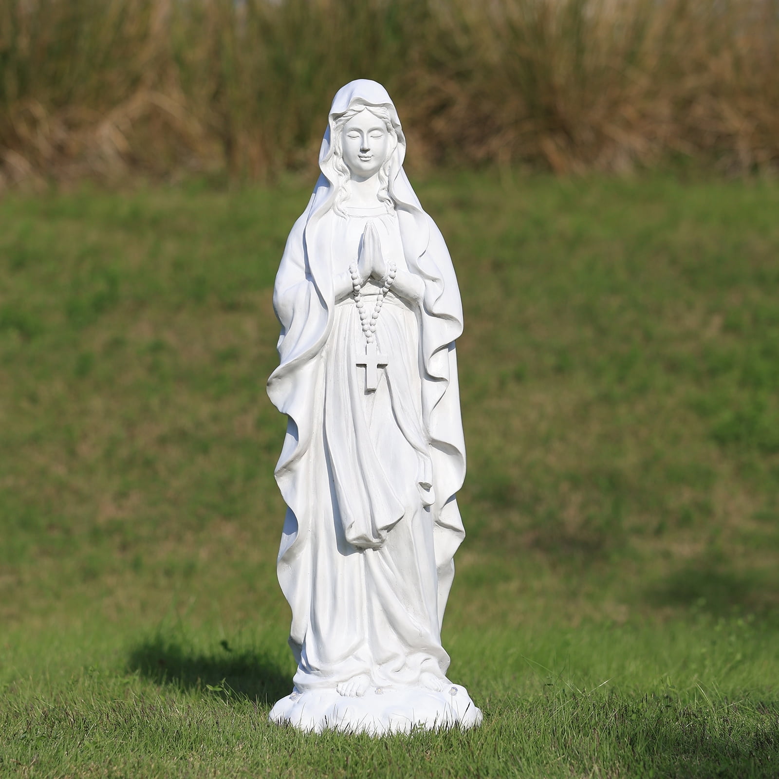 Erommy 30.7" Virgin Mary Praying Statue,Outdoor Garden Religious ...