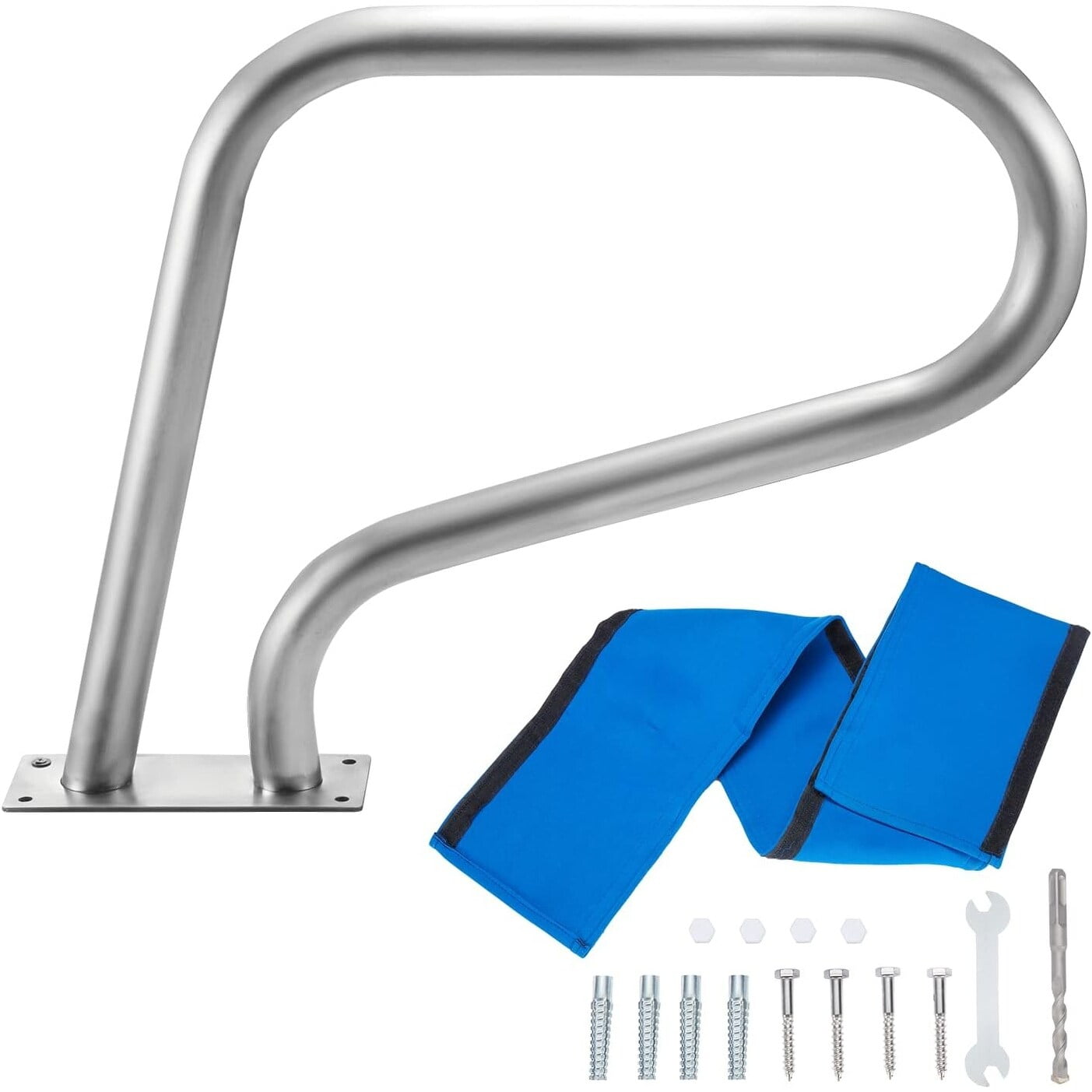 Erommy Pool Handrail,304 Stainless Steel 440lbs Load Capacity Pool ...