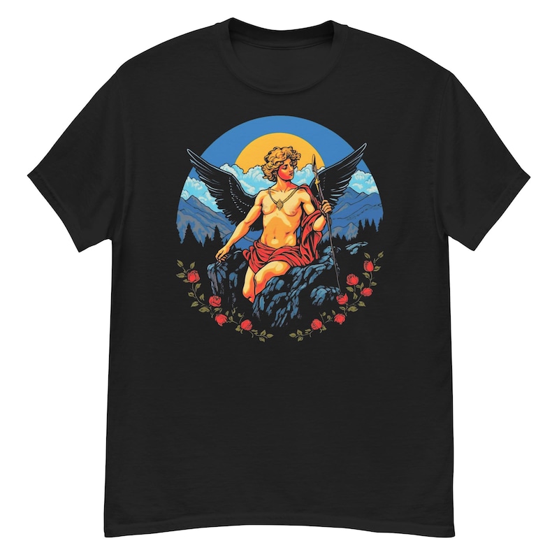 Eros Greek God Of Love Graphic TShirt Ancient Mythology Legend Gift,for ...