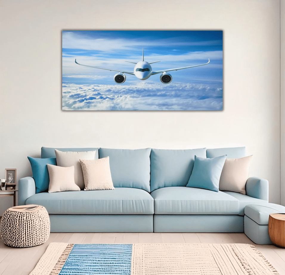 Erosebridal 3D Airplane Paintings Wall Decor Bedroom for Kids Boys ...