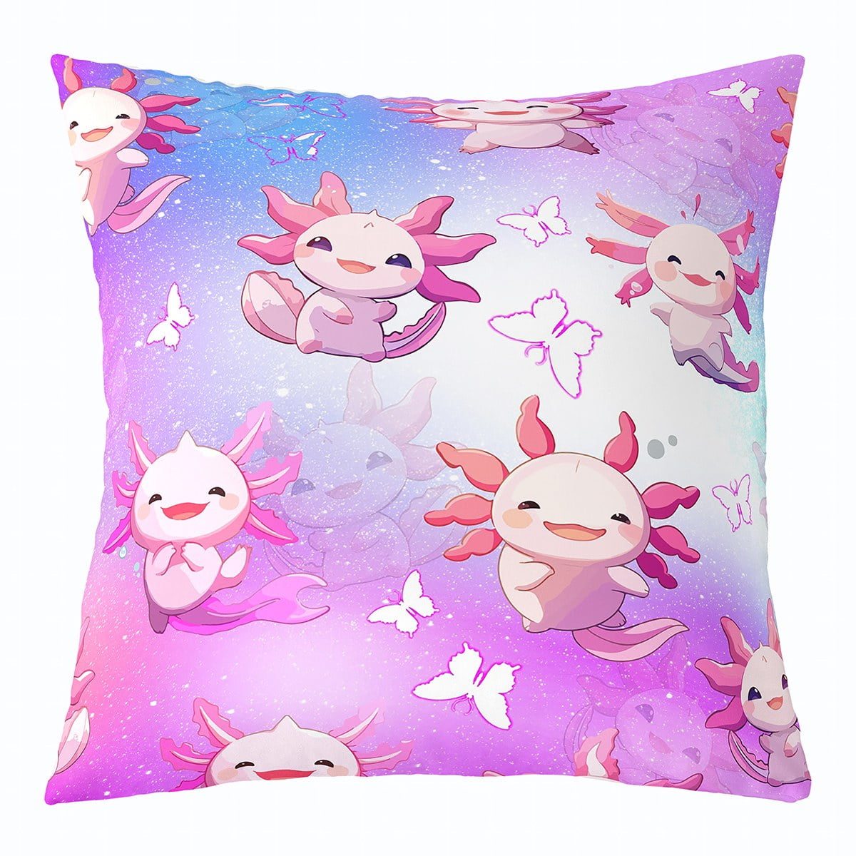 Erosebridal Animal Axolotl Throw Pillow Covers 22x22 Set,Flying ...