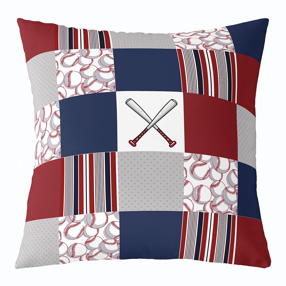 Erosebridal Ball Sports Pillow Cases, Baseball Cushion Covers 18x18 ...