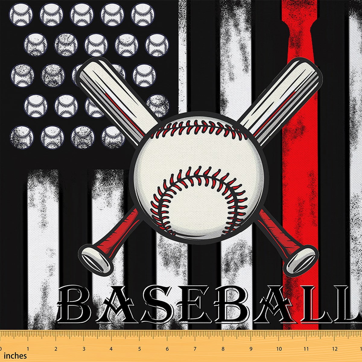Erosebridal Baseball Upholstery Fabric,American Flag Fabric By The Yard ...