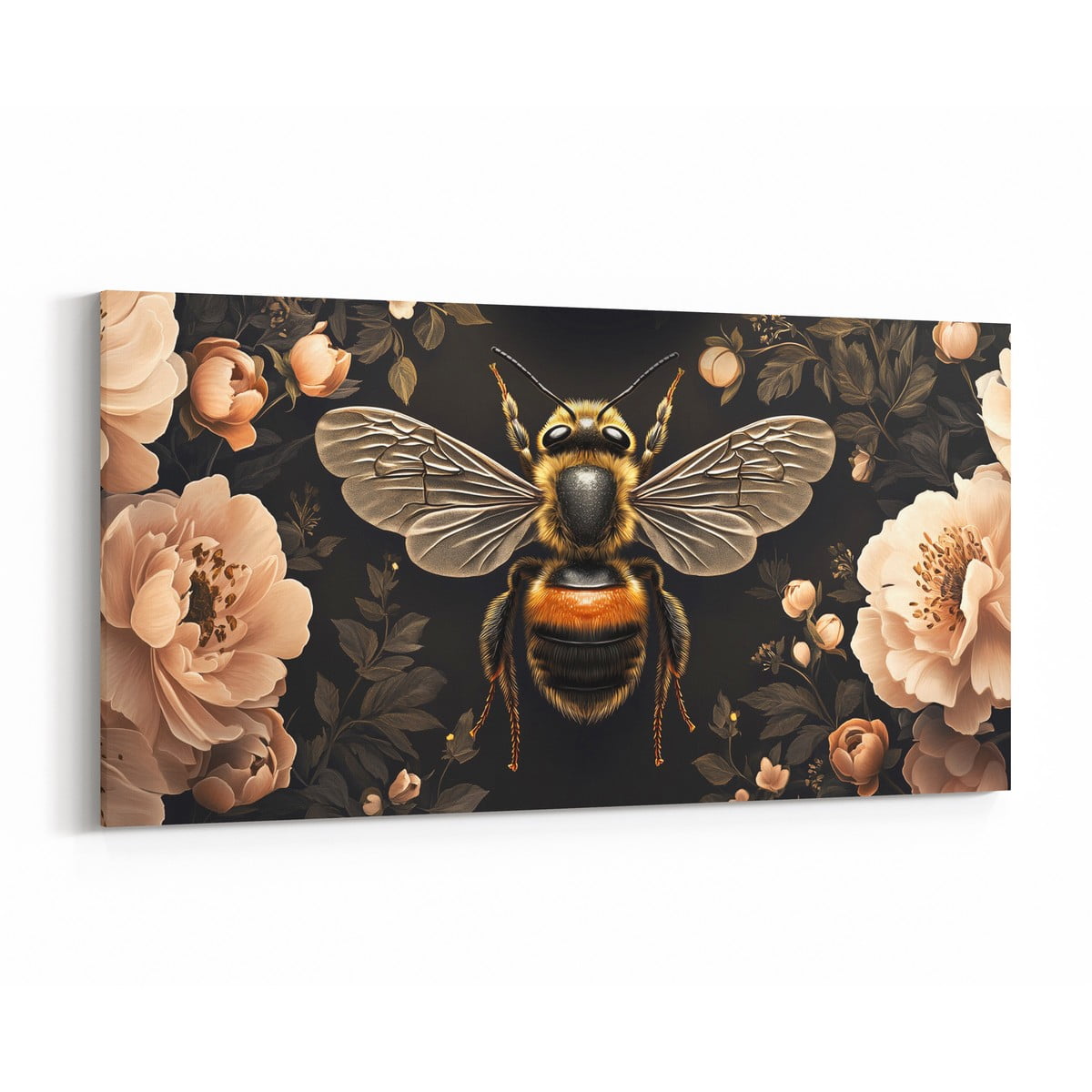 Erosebridal Boho Honey Bee Paintings Wall Decor Bedroom, Vintage ...