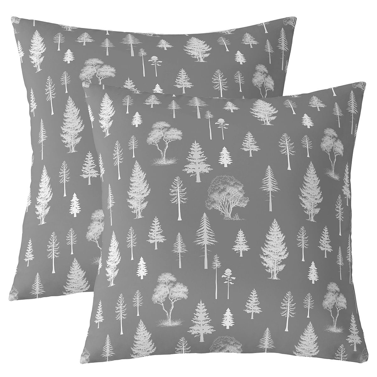 Erosebridal Botanical Tree Cushion Covers for Sofa Set of 2,Green Wheat ...