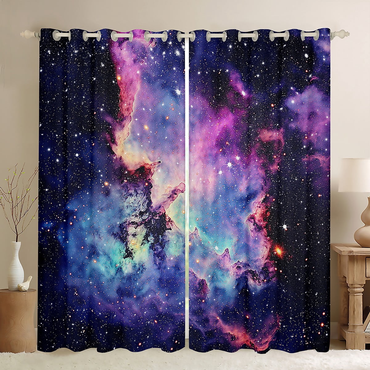 Erosebridal Sea Turtle Curtains for Living Room, Cute Ocean Wildlife 30 ...